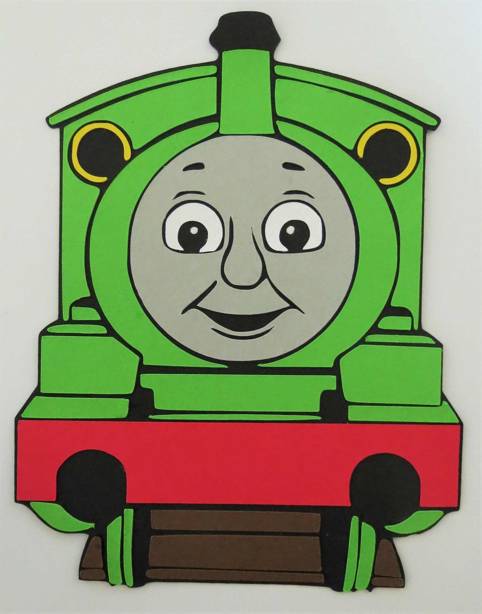 Percy Thomas the Train Inspired Paper Die Cut Paper Scrapbook ...