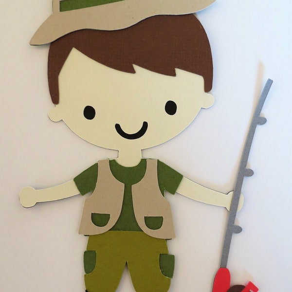 Fishing Boy Doll - Etsy
