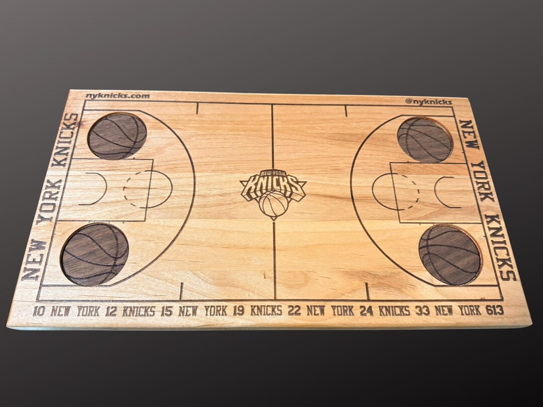 Custom NBA Team Charcuterie Board | Basketball Court Serving Tray - Etsy