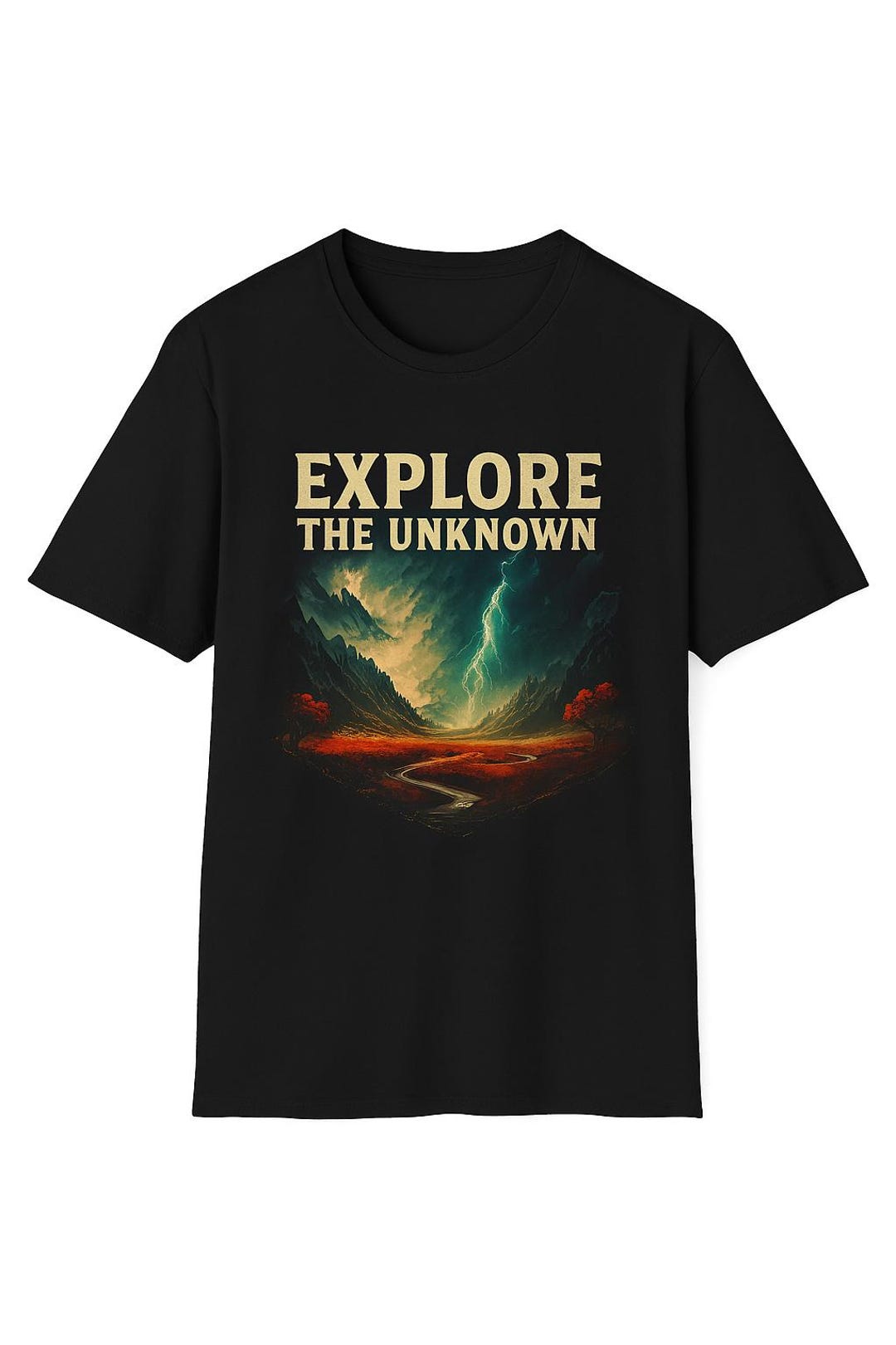Explore the Unknown Adventure T-shirt – Vintage Hiking Graphic Tee for ...