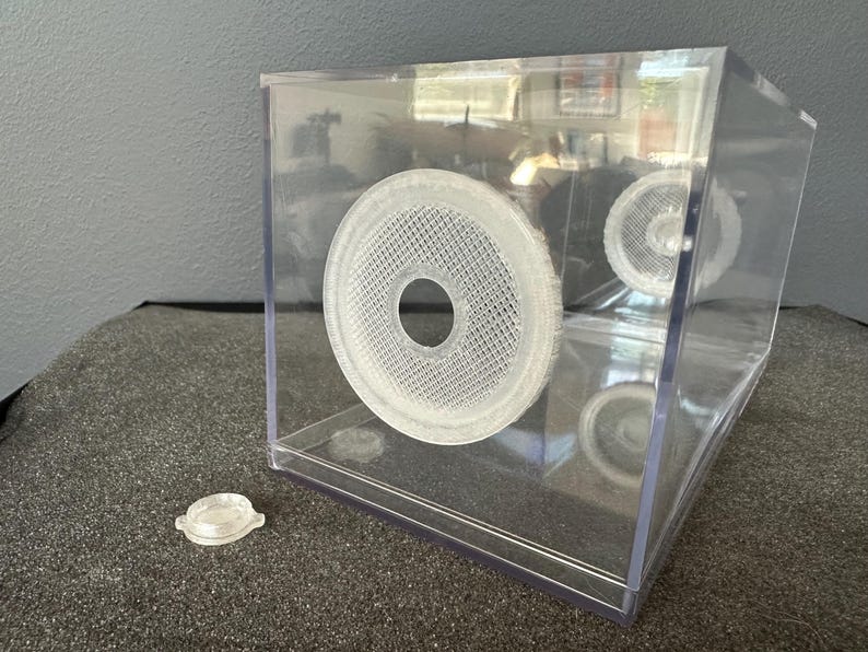 Jumping Spider Enclosures With 3D Printed Vents: Nursery/senior ...