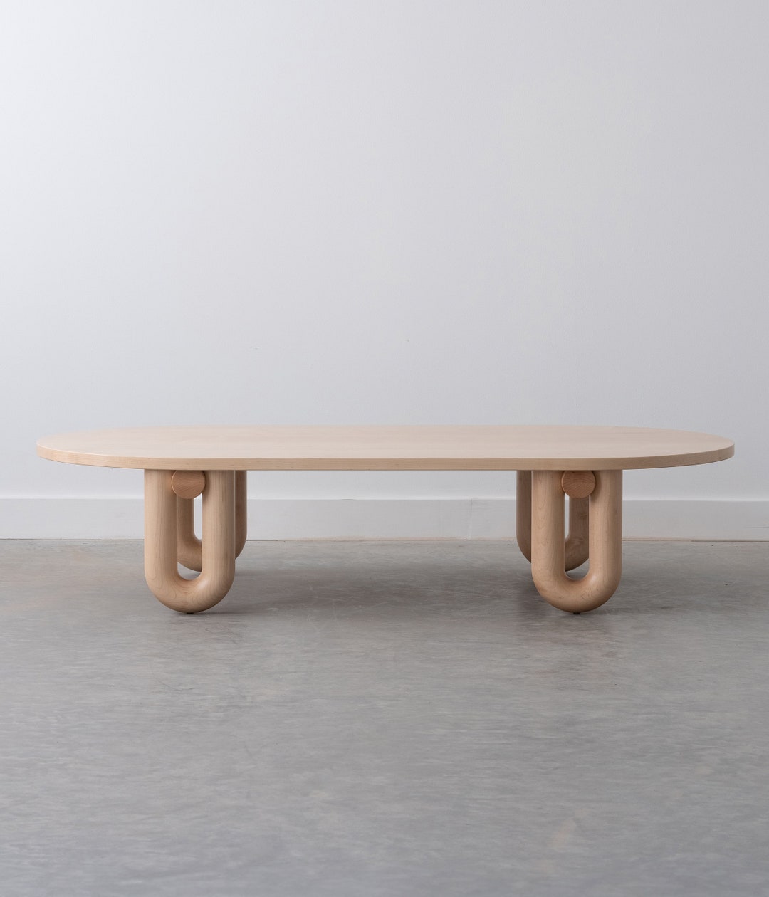 Capsule Lena Coffee Table - Solid Wood - Etsy