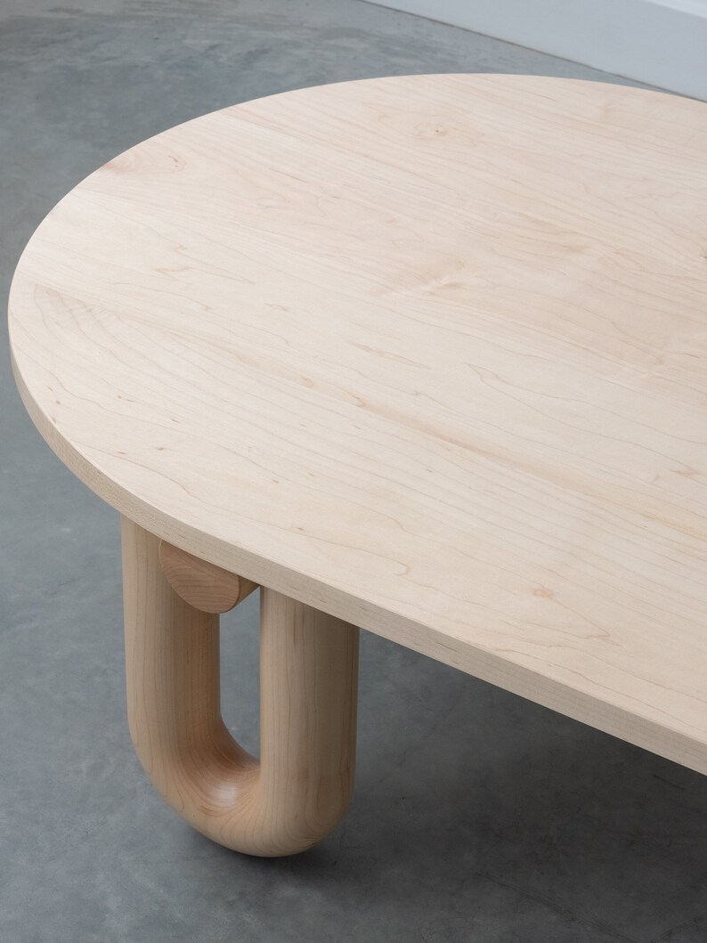 Capsule Lena Coffee Table Solid Wood - Etsy