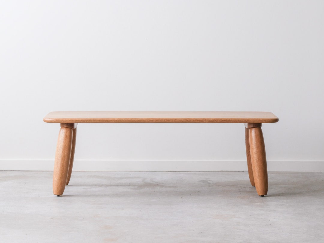 Benny Coffee Table Solid Wood - Etsy