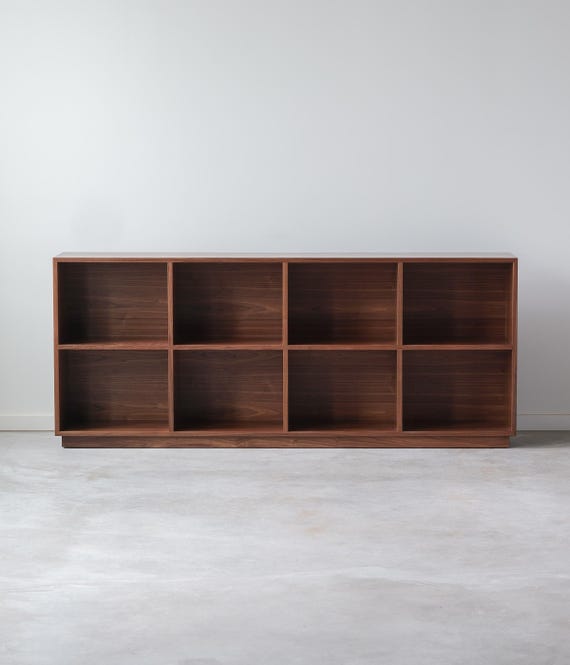 Douglas Bookcase Solid Walnut Bookcase Available in Other Woods Etsy