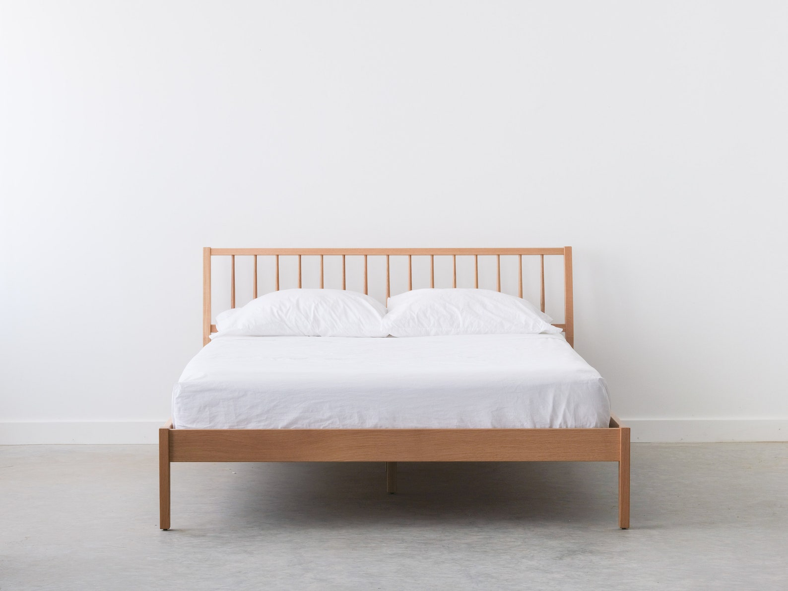 Windsor Bed Slanted Headboard Available in Other Woods - Etsy Australia