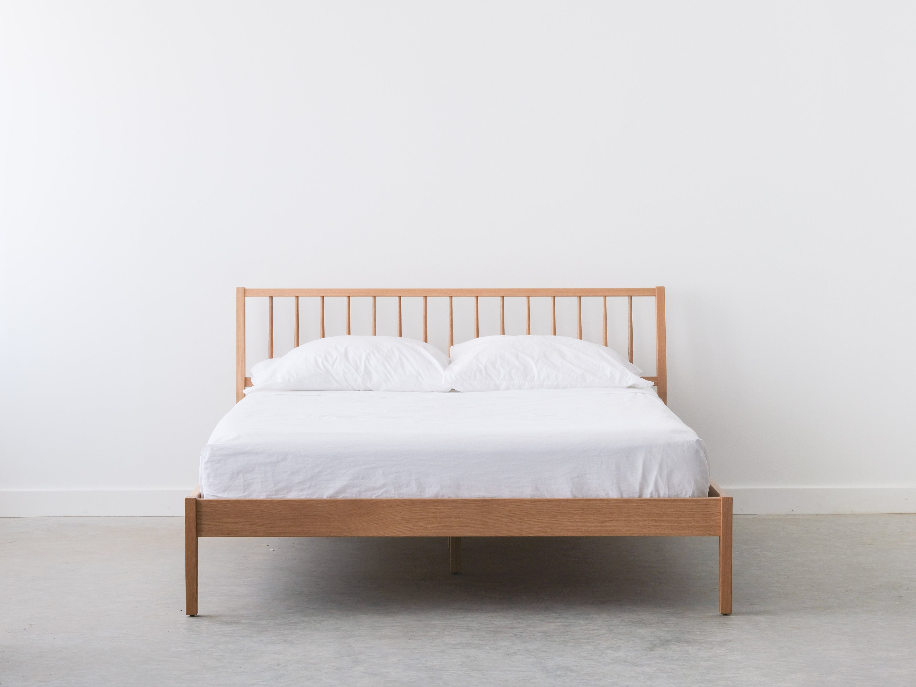 Windsor Bed Slanted Headboard Available in Other Woods - Etsy Australia