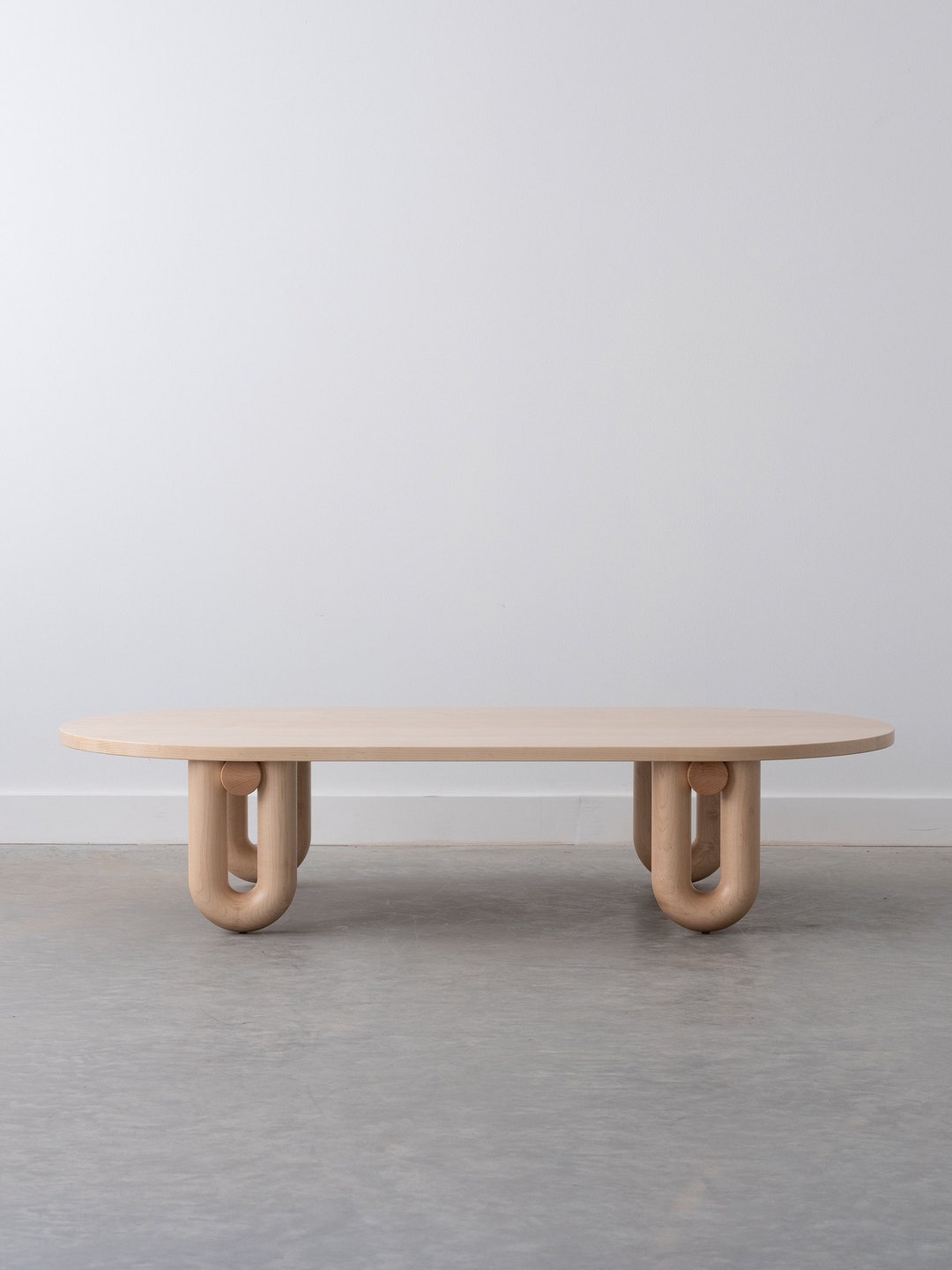 Capsule Lena Coffee Table Solid Wood - Etsy