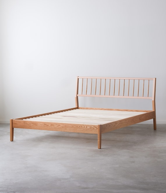 Windsor Bed Slanted Headboard Available in other woods Etsy
