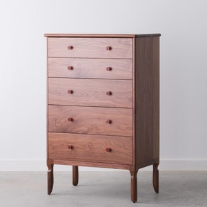 Condesa Tallboy Dresser - Solid Wood - Available in Other Woods - Etsy