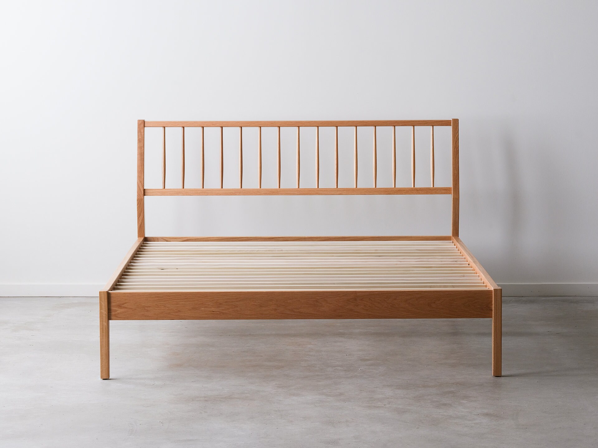 Windsor Bed Slanted Headboard Available in Other Woods - Etsy Australia