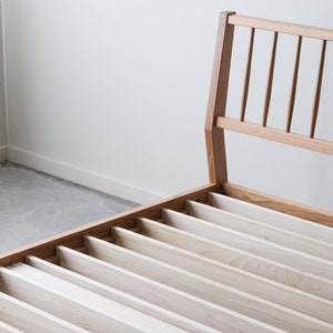 Windsor Bed Slanted Headboard Available in Other Woods - Etsy