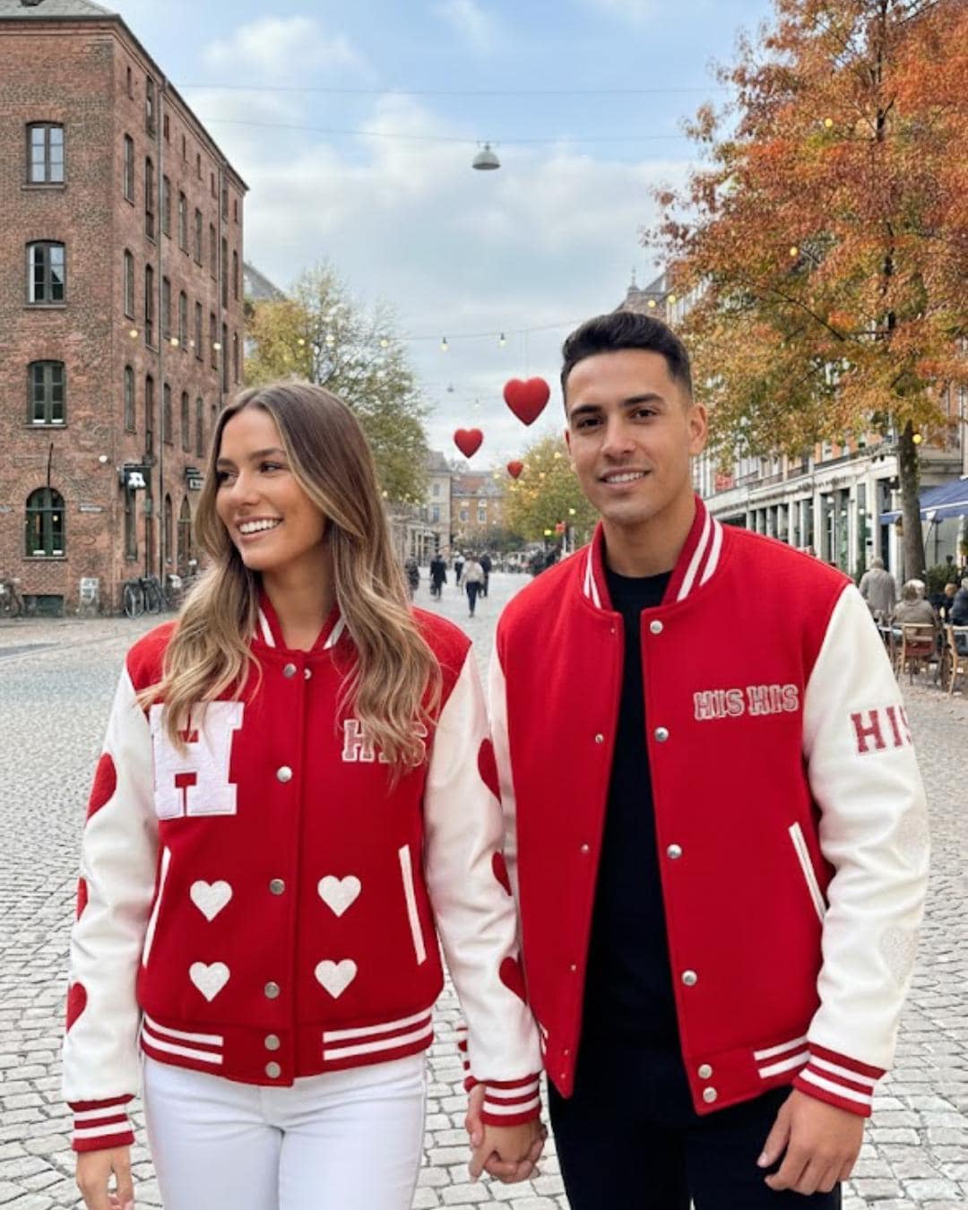 Matching Couple Varsity Jackets – His Hers Letterman Jacket, Streetwear ...