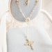 Pearl Rose Rosary Cross Necklace for Dolls BJD SD —“white Night” - Etsy