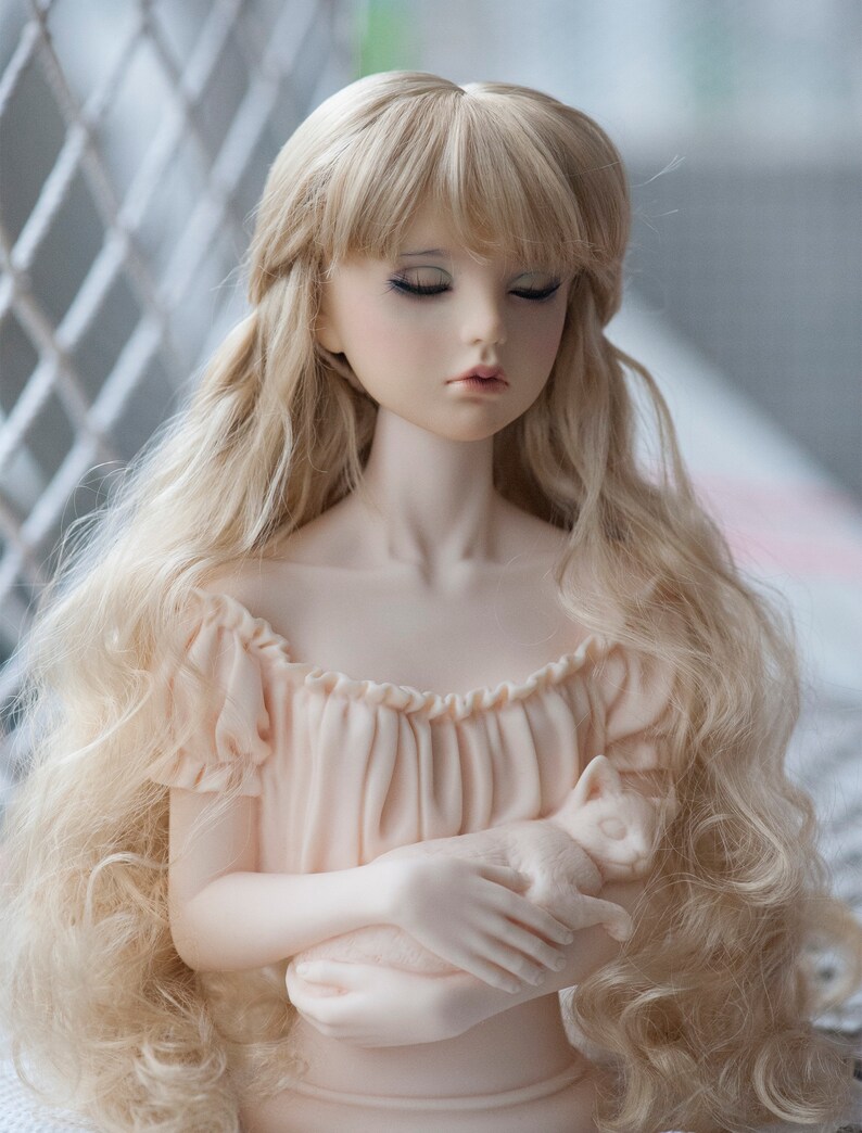 9-10 Doll Wig for Pullip 1/3 BJD SD Dollfie - Etsy