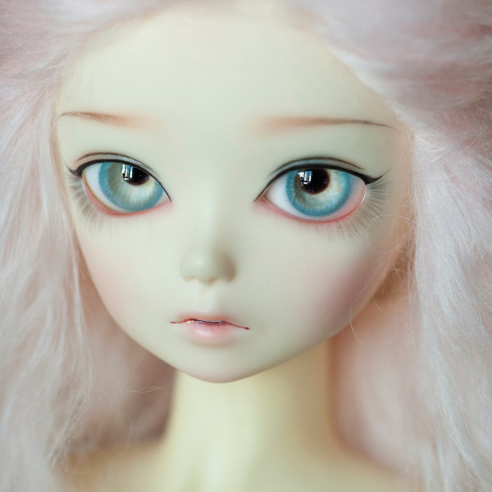 Resin Doll Eyes 12/14/16/18/20mm for 1/3 1/4 1/6 BJD Doll Volks Dollfie ...