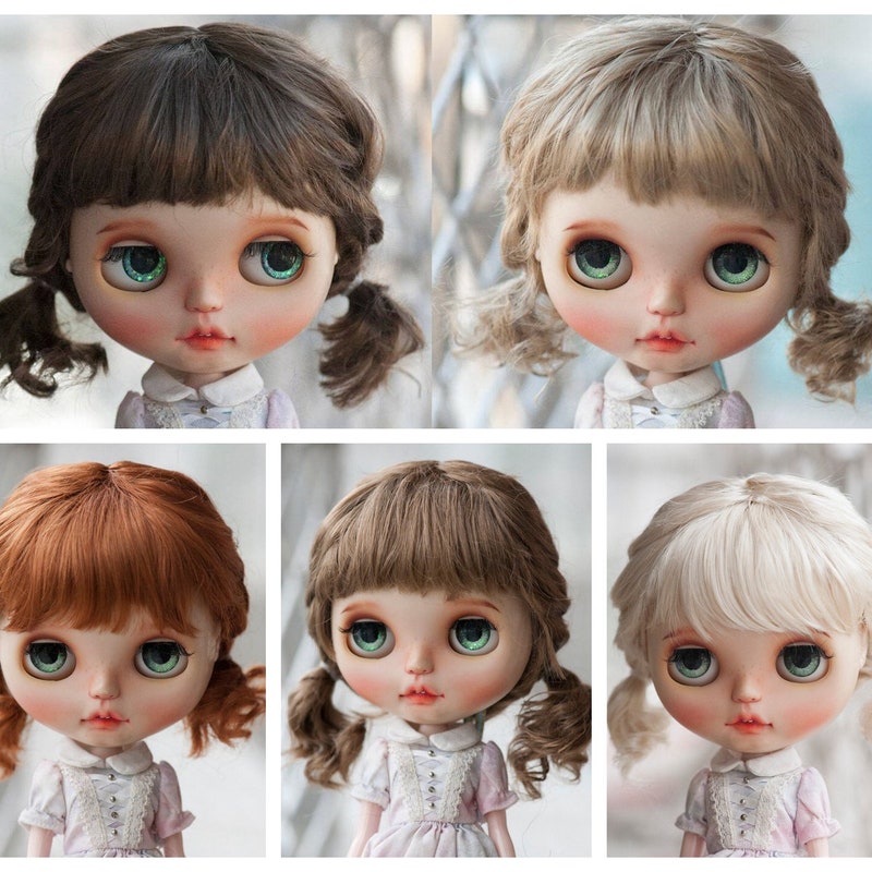 Mohair Wig Blythe Size - Etsy UK