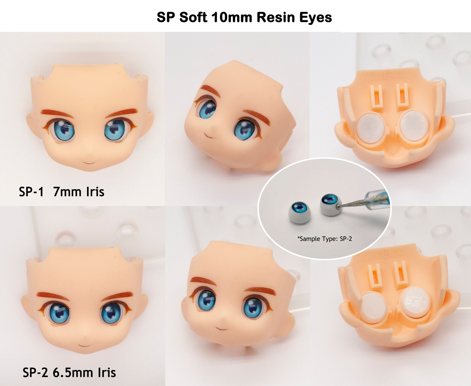 Anime Doll Eyes: Resin Plaster With Heart Shape Highligts (8mm-26mm) - Etsy