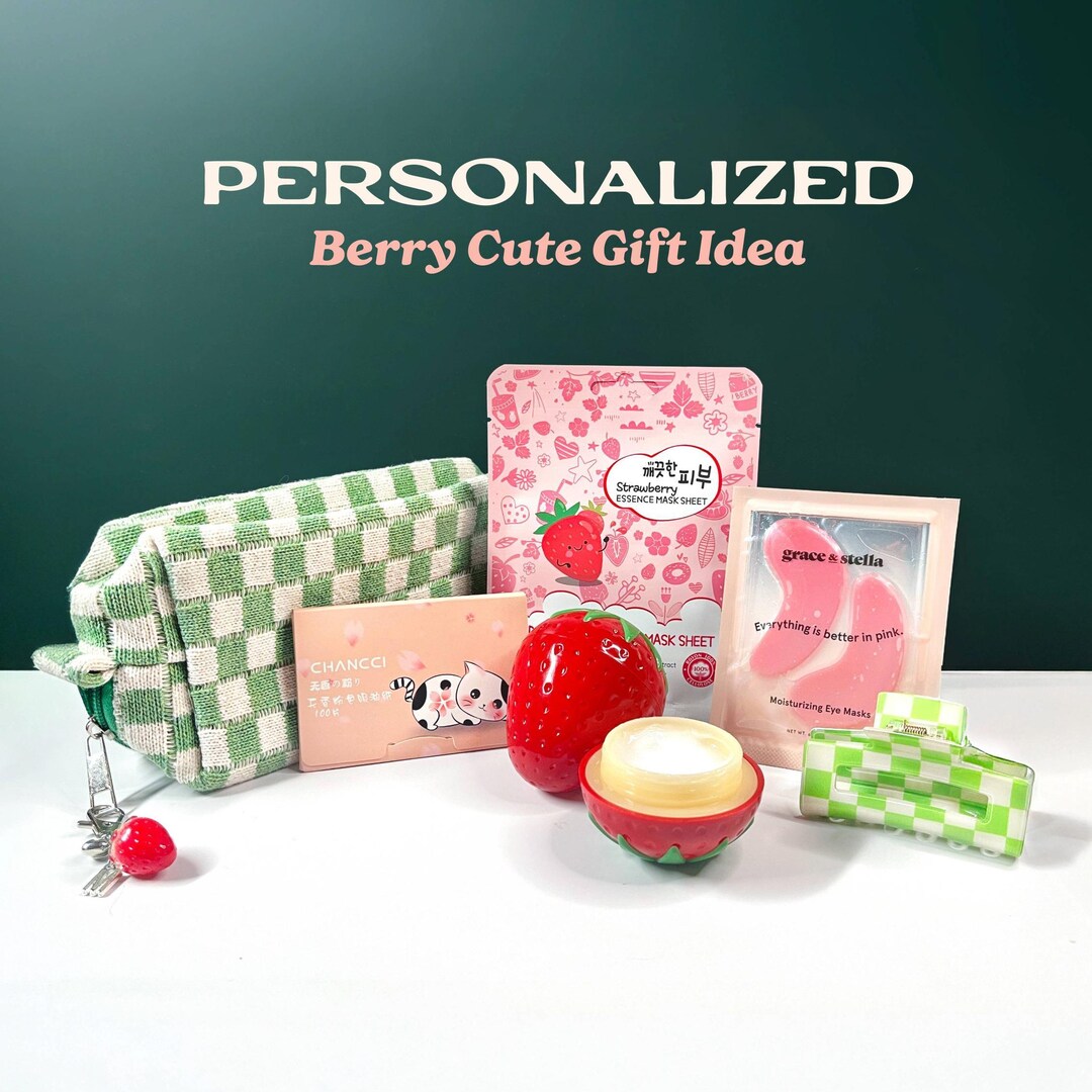 Fruit Gift Set for Her Spa Party Favor Teen Sleepover Bridal ...