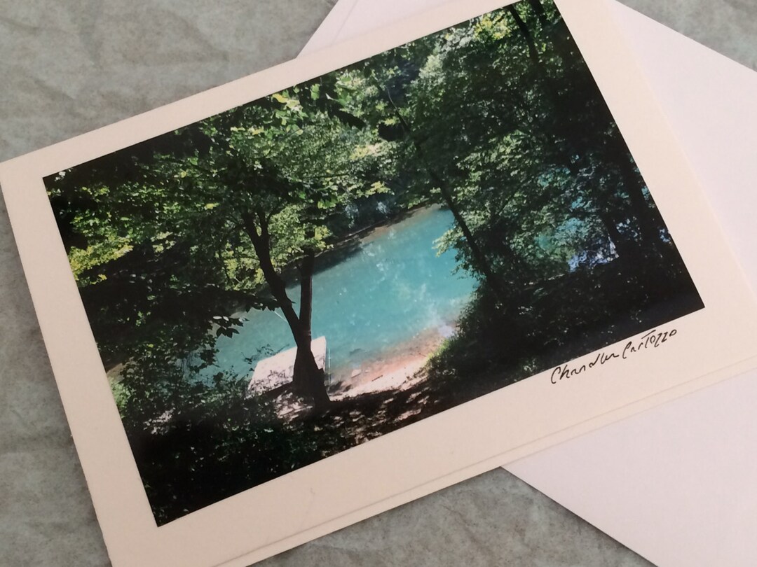 Collins River Valley Photo Card: Scenic Tennessee Note Card - Etsy