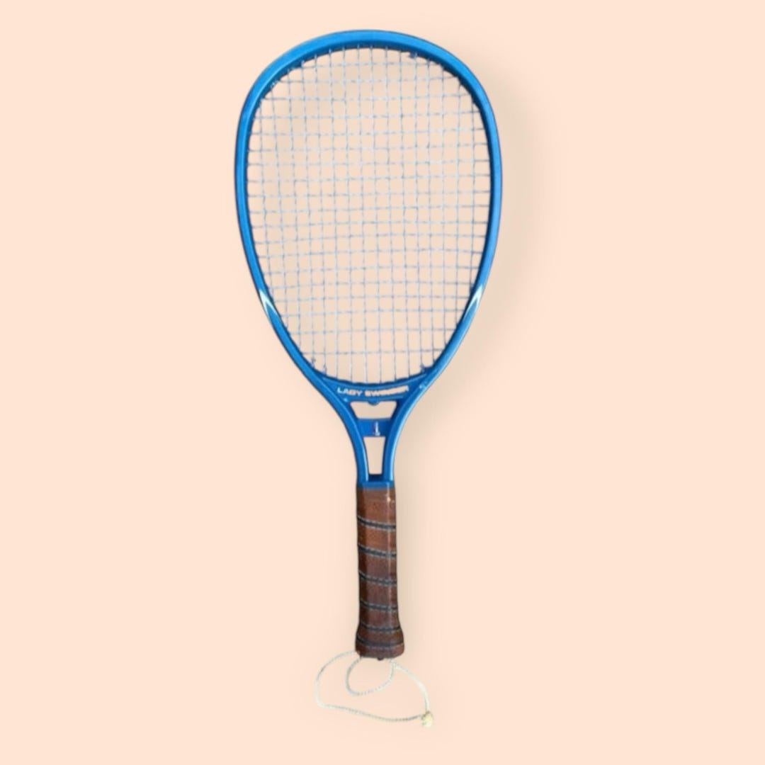 Leach Lady Swinger Vintage Blue Racquetball Racquet | Vintage Racket ...