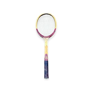 Vintage Set of 4 Maroon Brown White Tennis Rackets | Bundle for Tennis ...