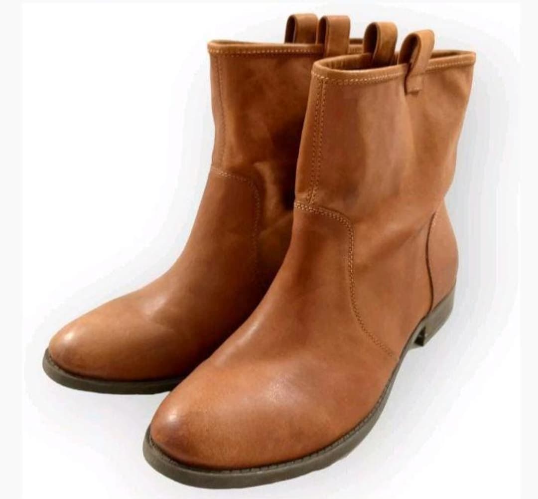 Handmade Brown Leather Chelsea Boots | Classic Formal & Casual Ankle ...