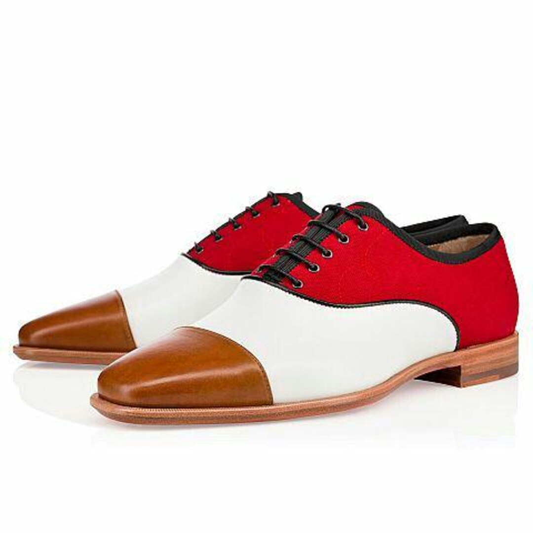 Two Tone Leather Oxford Shoes | Vintage Style Spectator Footwear - Etsy