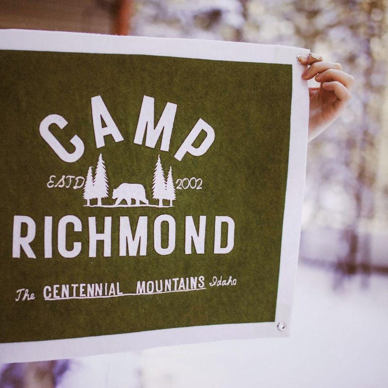 Camping Banner - Etsy