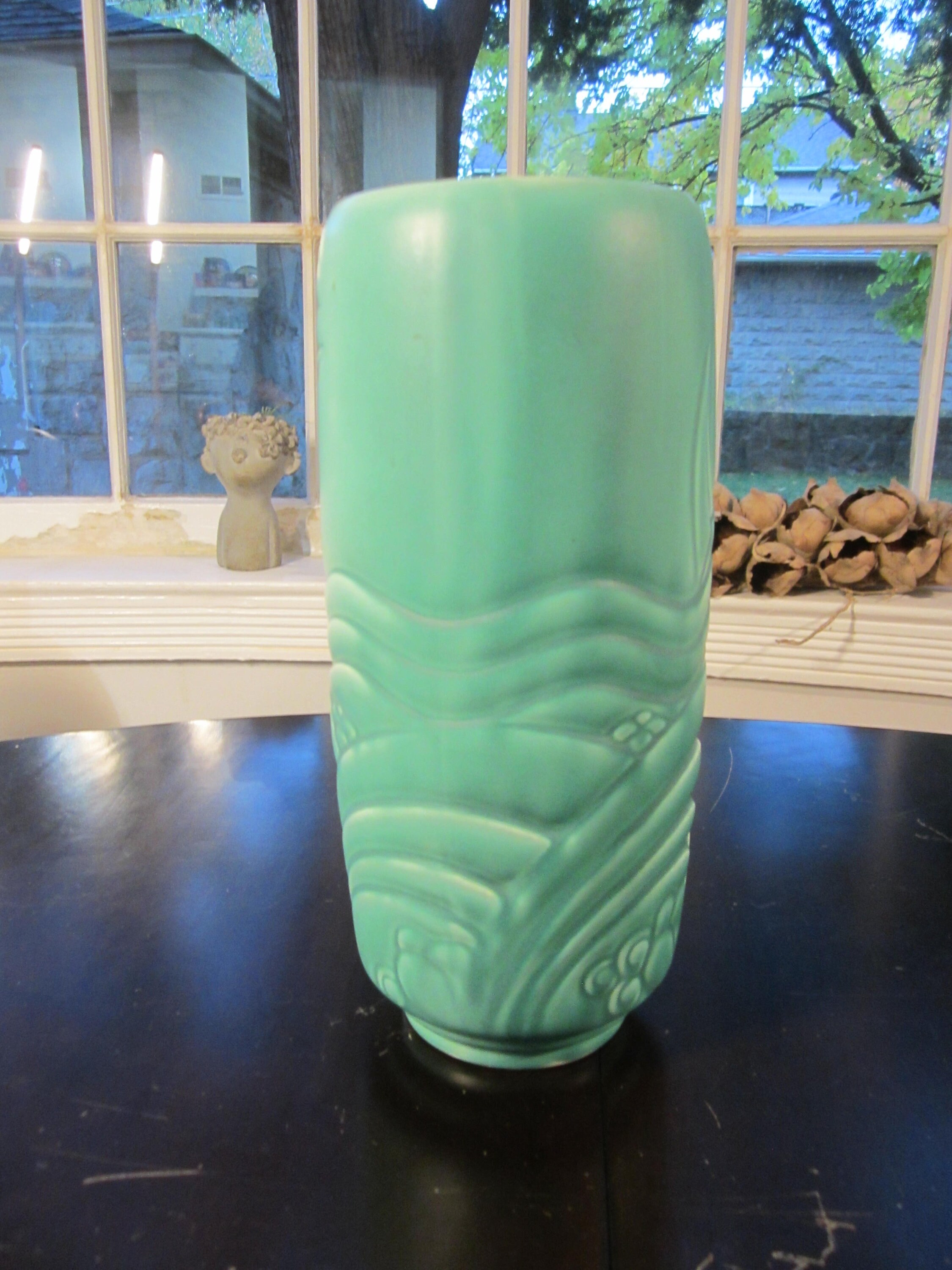 Spode Royal Jade Vase 12.5 Art Deco 1930s Sea Green - Etsy Australia