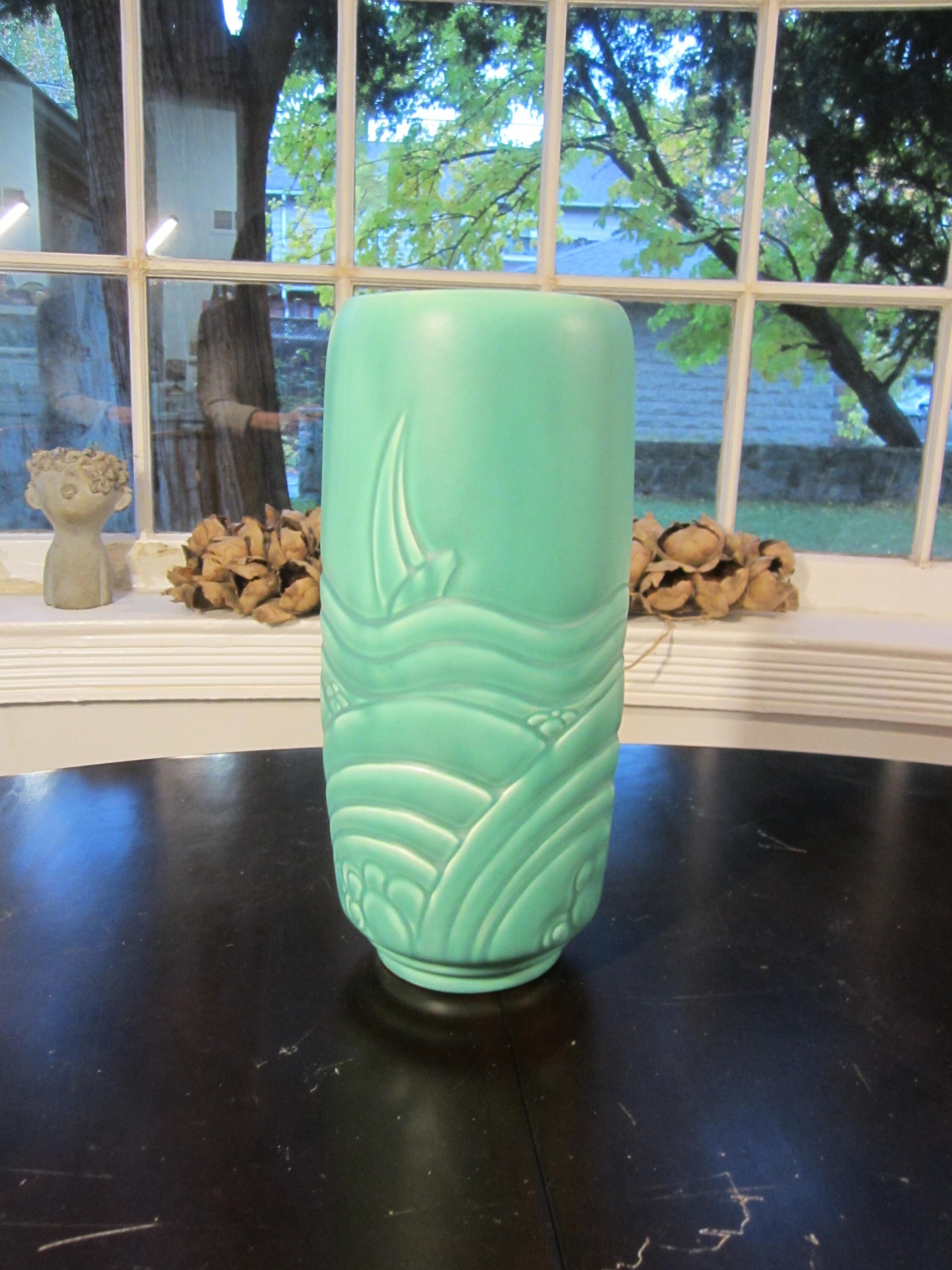Spode Royal Jade Vase 12.5 Art Deco 1930s Sea Green - Etsy Australia