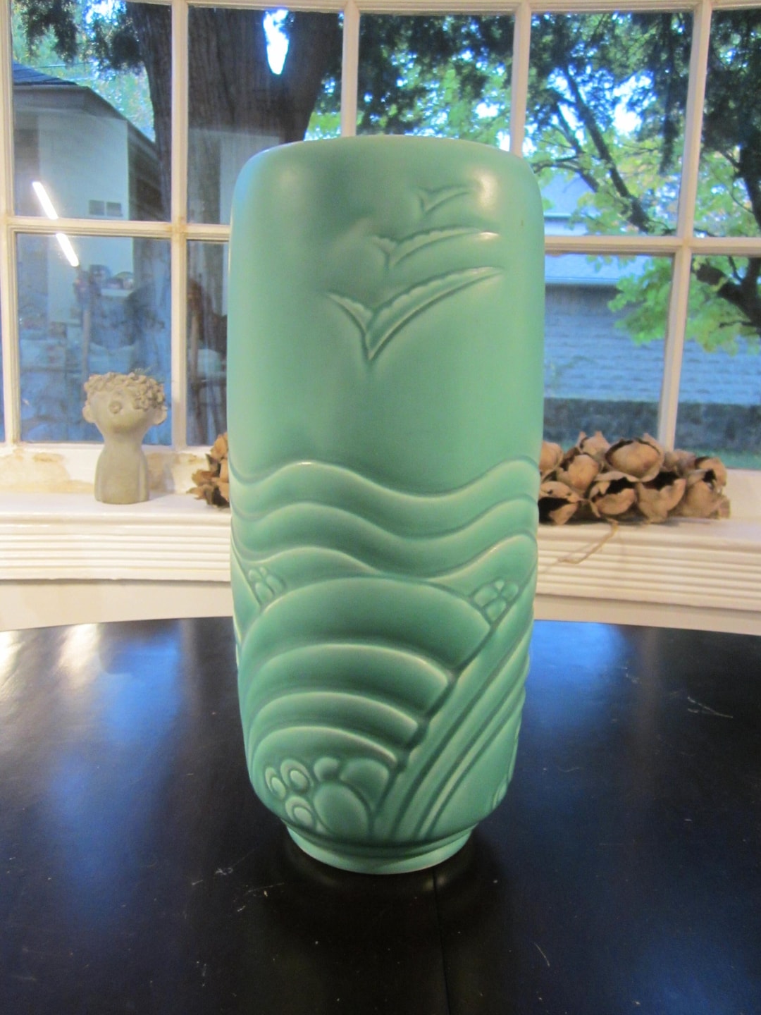 Spode Royal Jade Vase 12.5 Art Deco 1930s Sea Green - Etsy