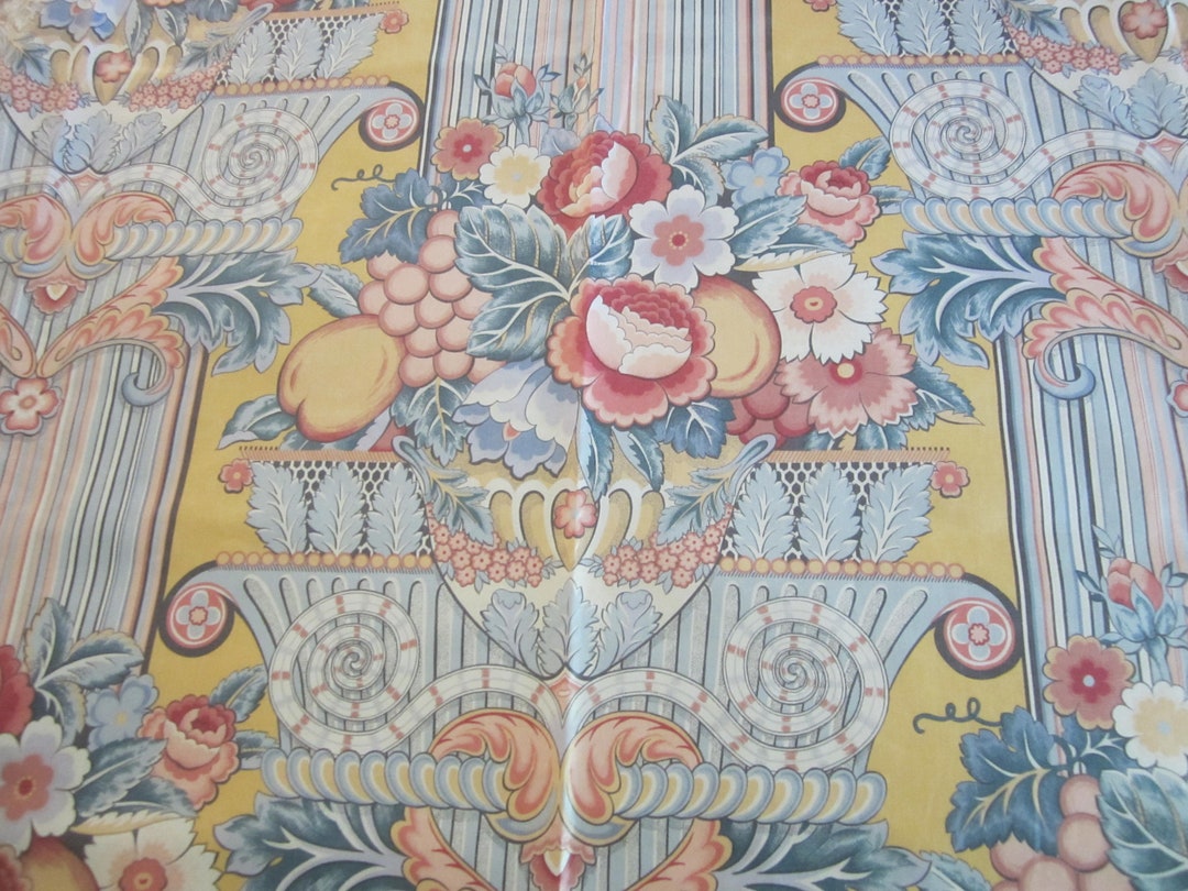 Vintage Jay Yang Fabric Cotton Sateen Adaptation From the - Etsy