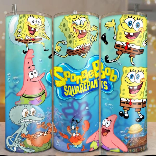 Spongebob Cup - Etsy