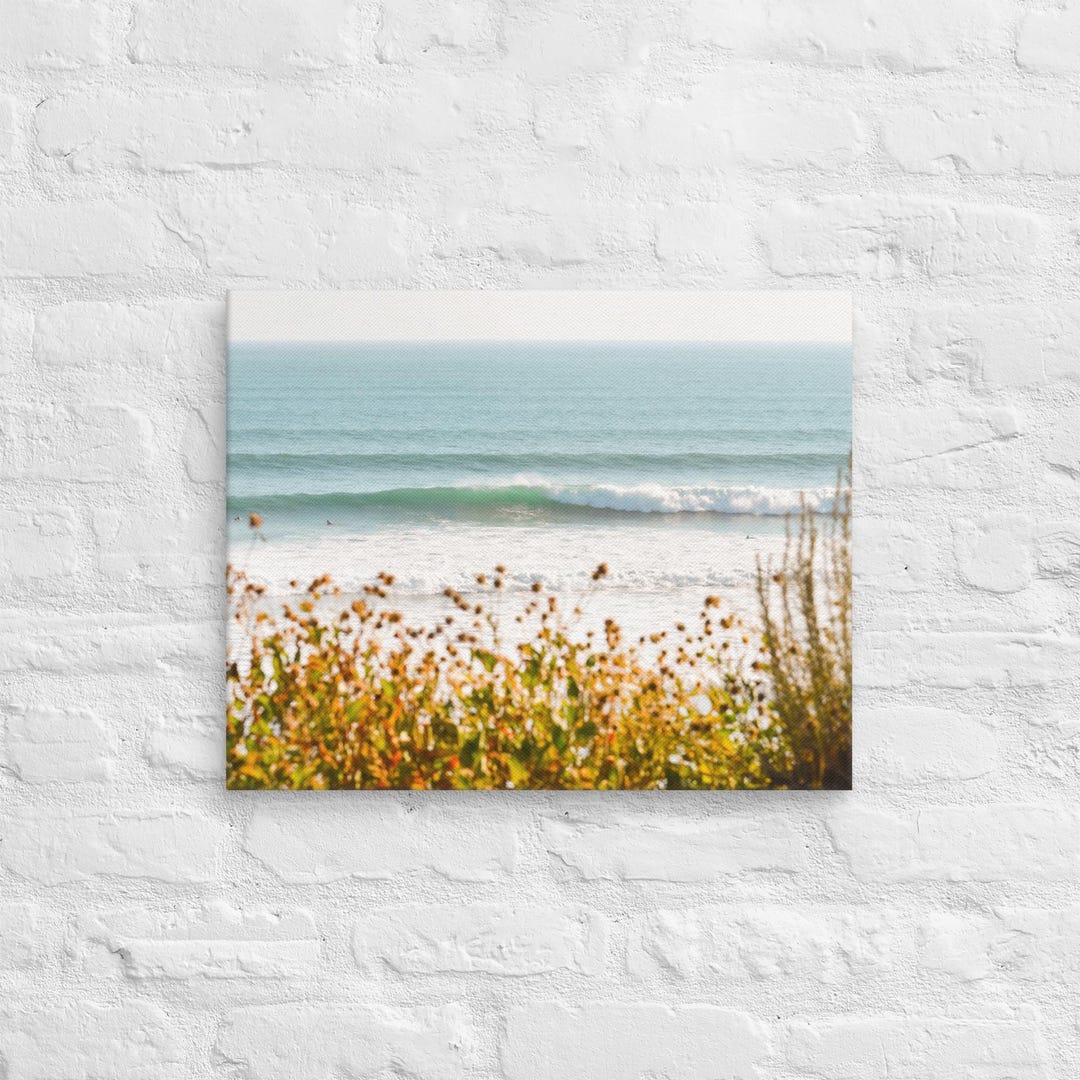 Breaking Wave at Trestles | California Surf Photography Canvas | San ...