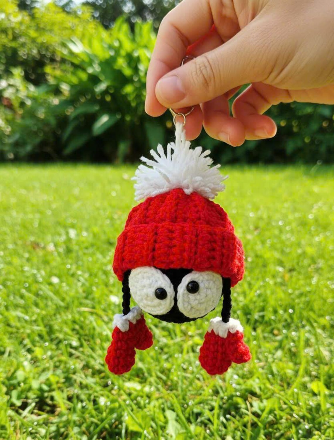 Christmas Black Soot Sprite Crochet Pattern, Amigurumi Holiday Decor ...