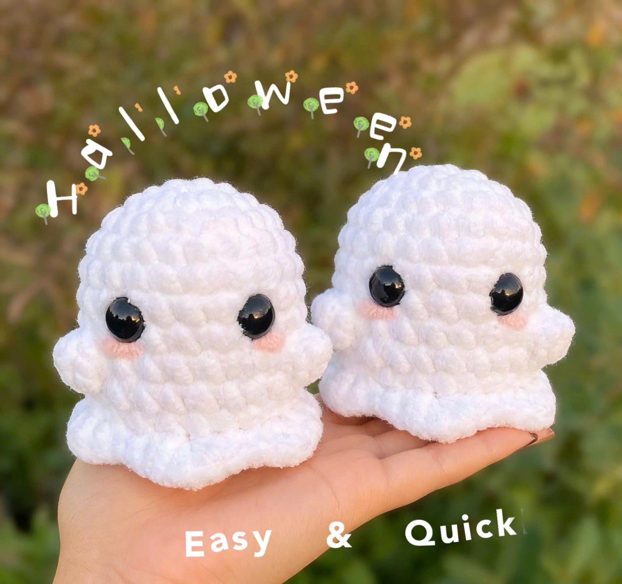 Mini Ghost Crochet Pattern, Halloween Amigurumi (PDF Download) - Etsy
