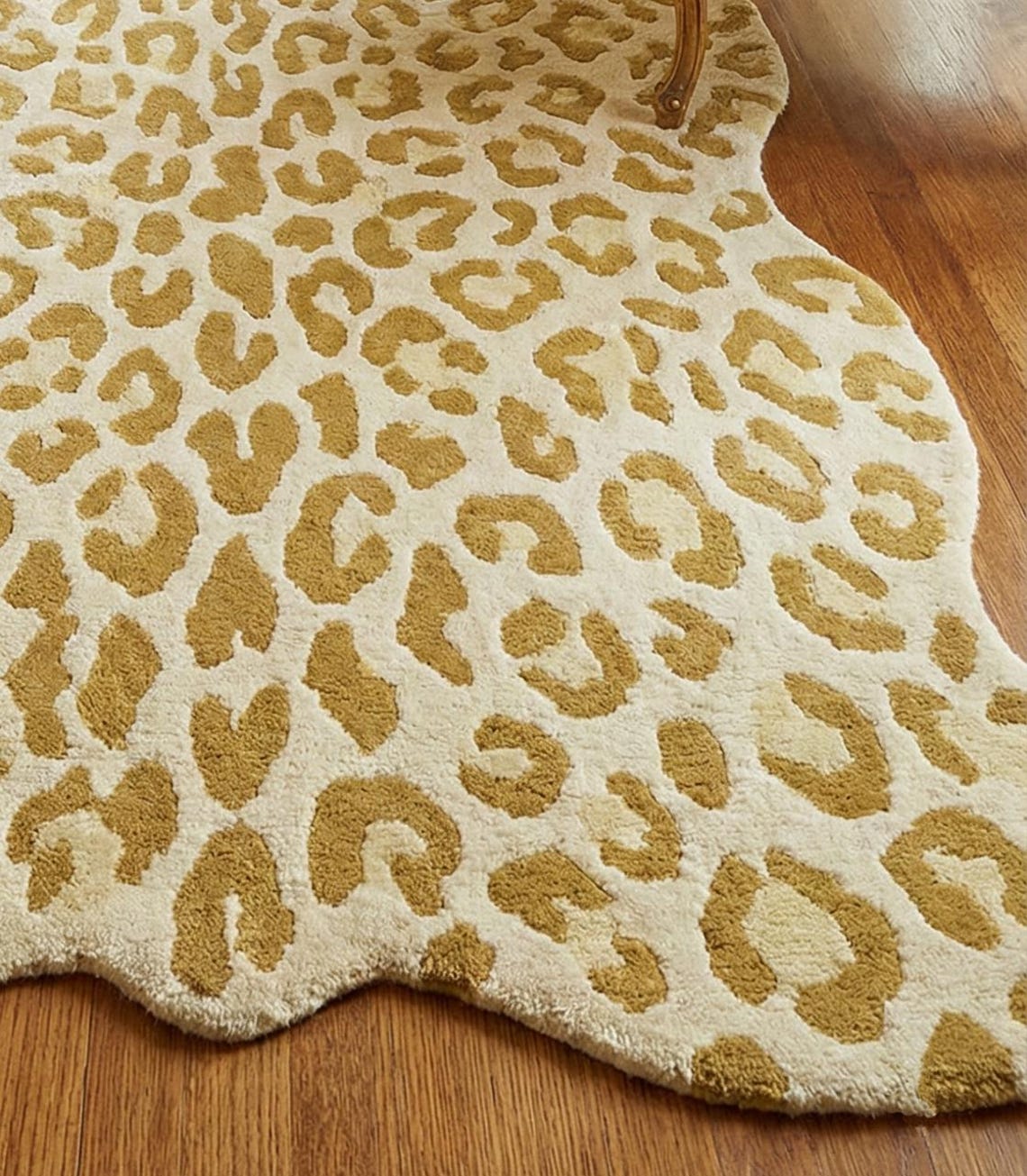 Handmade Premium Wool Leopard Runner | Modern Animal Print Hand Tufted ...