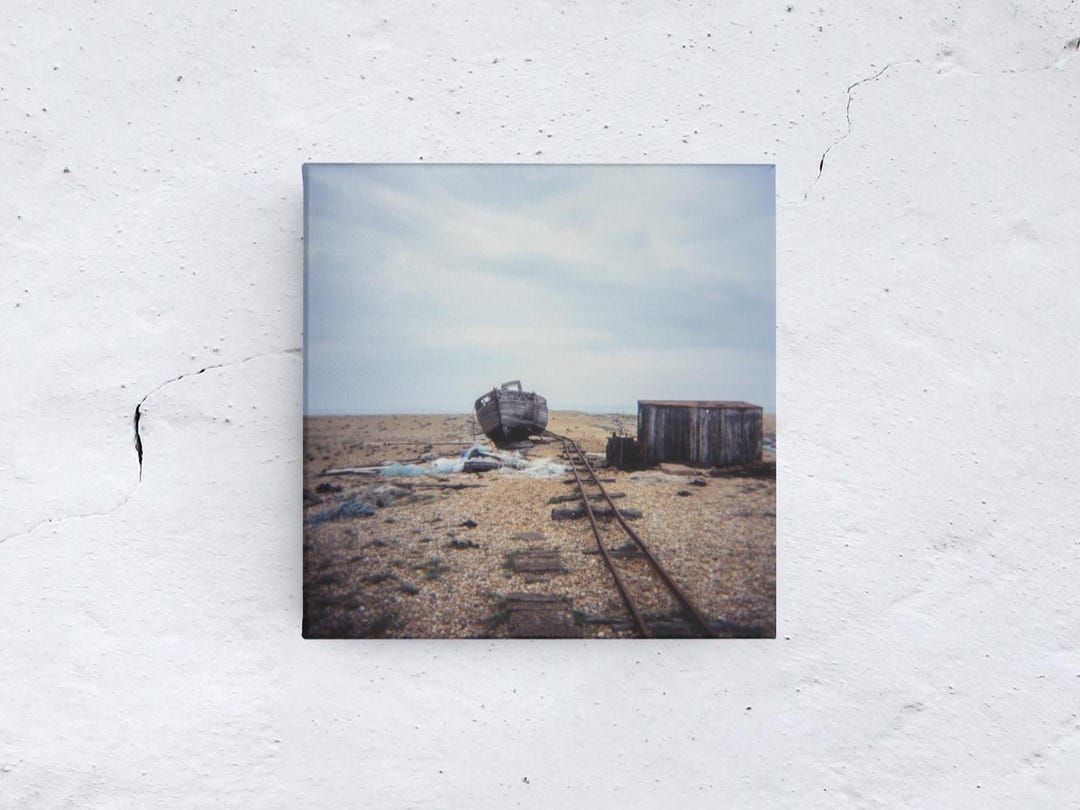 Vintage Train Track Landscape Photography: Museum Quality Matte Art ...