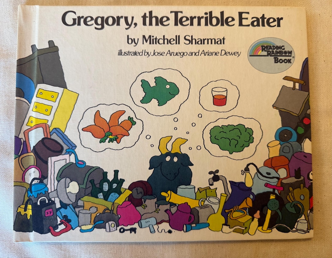Gregory, the Terrible Eater- 1980s-vintage Reading Rainbow Hardcover ...
