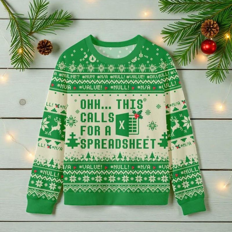 Geek Christmas Jumper - Etsy UK