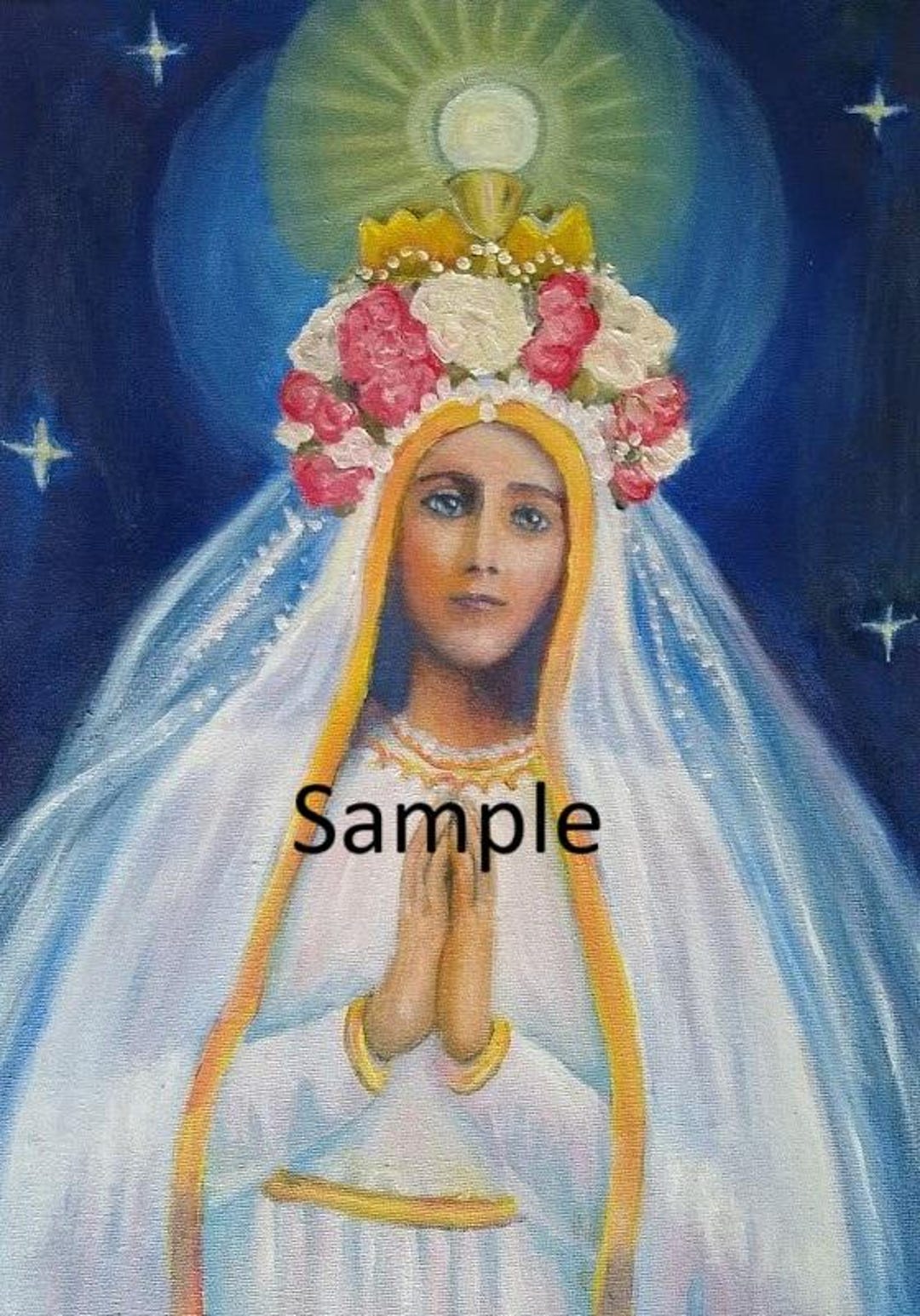 Blessed Virgin Mary, Queen of Divine Love, Patroness of Priests ...