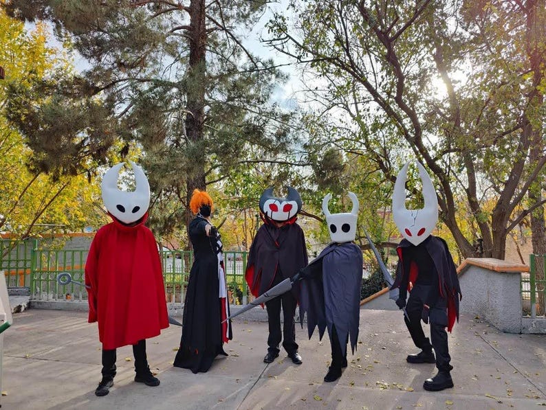 Hollow Knight - Helmet Mask Pattern - Etsy