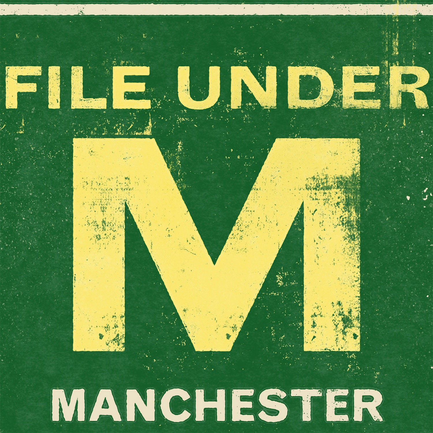 Manchester Band Music Poster Album Cover Pop Art Sticker Aesthetic ...