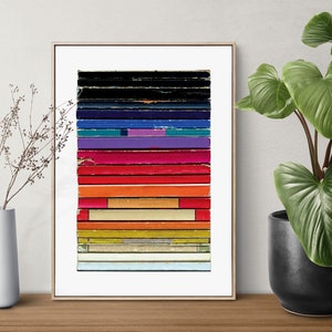 Sunrise After Sunset Books Print, Hope Poster, Abstract Print Art ...