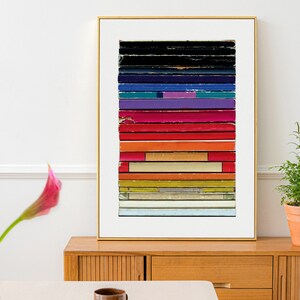 Sunrise After Sunset Books Print, Hope Poster, Abstract Print Art ...