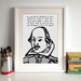 William Shakespeare Poster Print in Trouble at School Great Writer ...