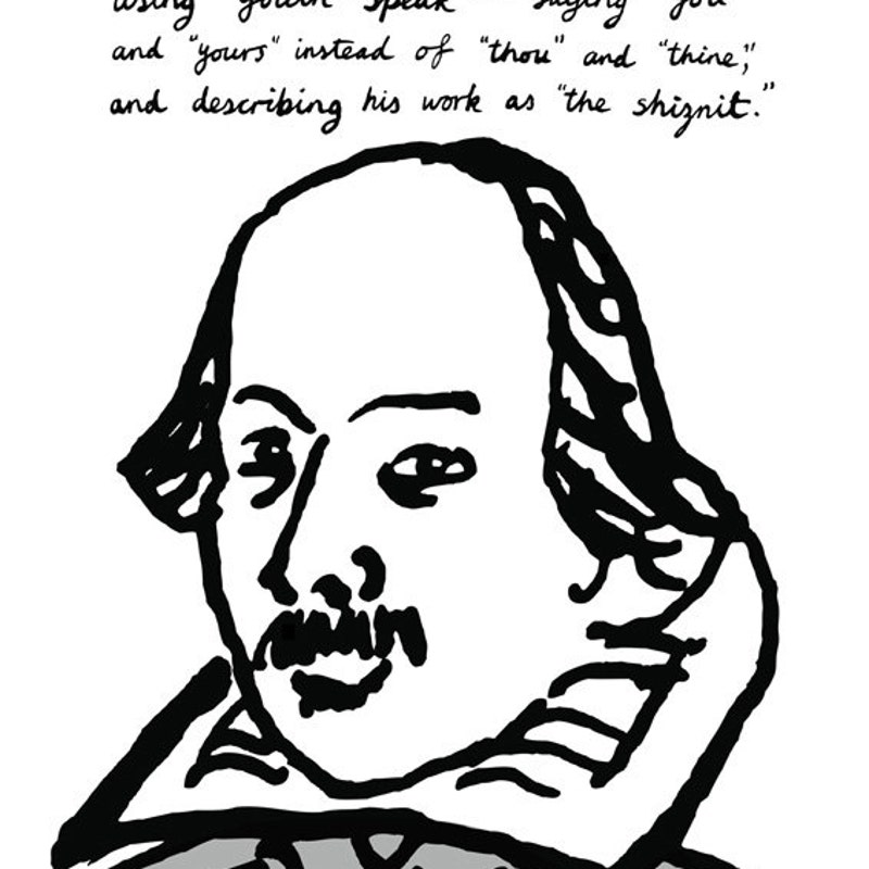 Shakespeare Poster - Etsy