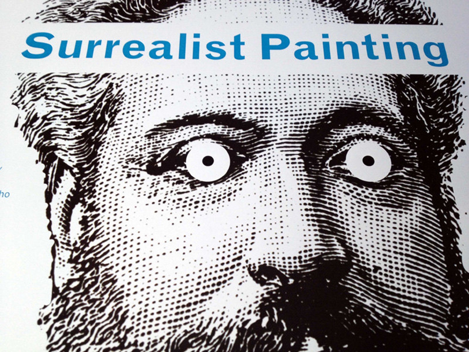 Surrealist Poster Print: Painting Exhibition Announcement - Etsy