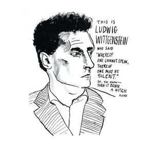 Ludwig Wittgenstein Poster Print Famous Philosopher - Etsy